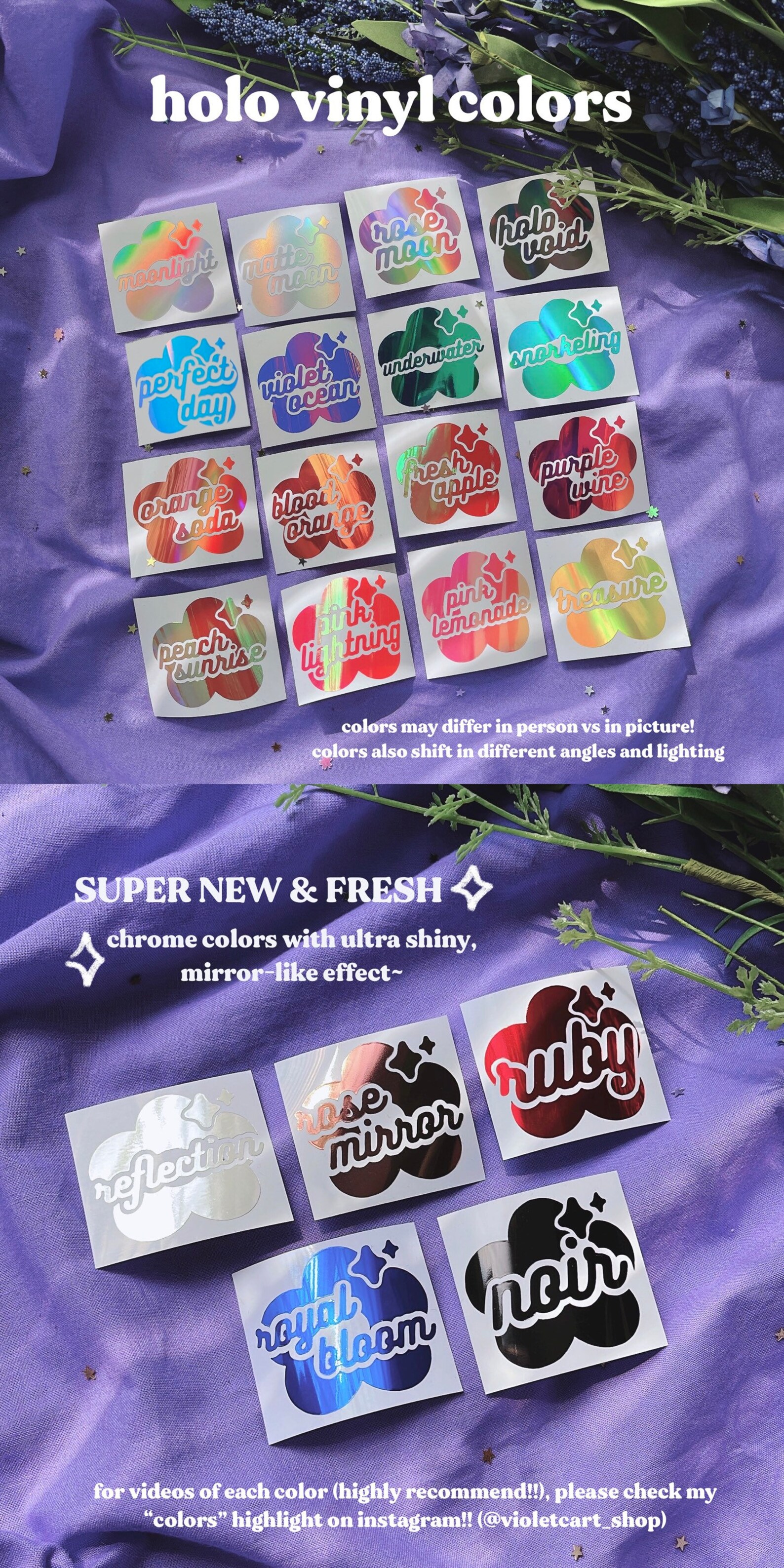 Pentagon UNI Heart Lightstick Holographic Decal Stickers - Etsy