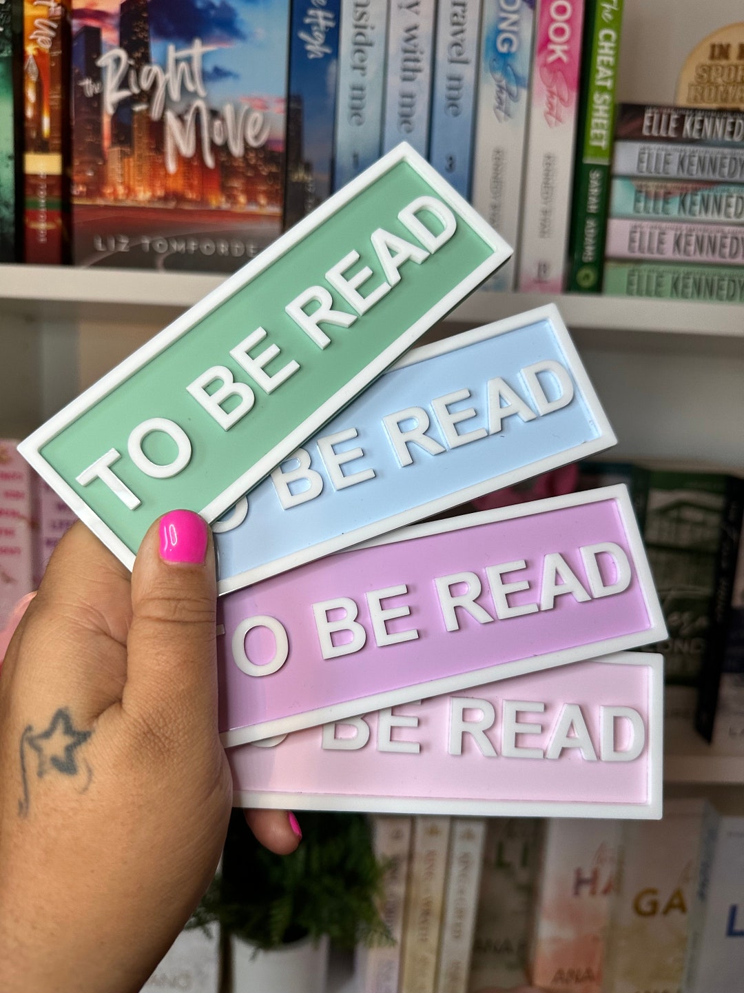 To Be Read | Library Sign | Street Sign | Book Sign | Bookish Decor ...