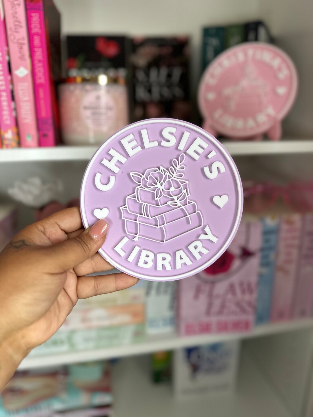 Library Sign Book Decor Bookish Decor - Etsy