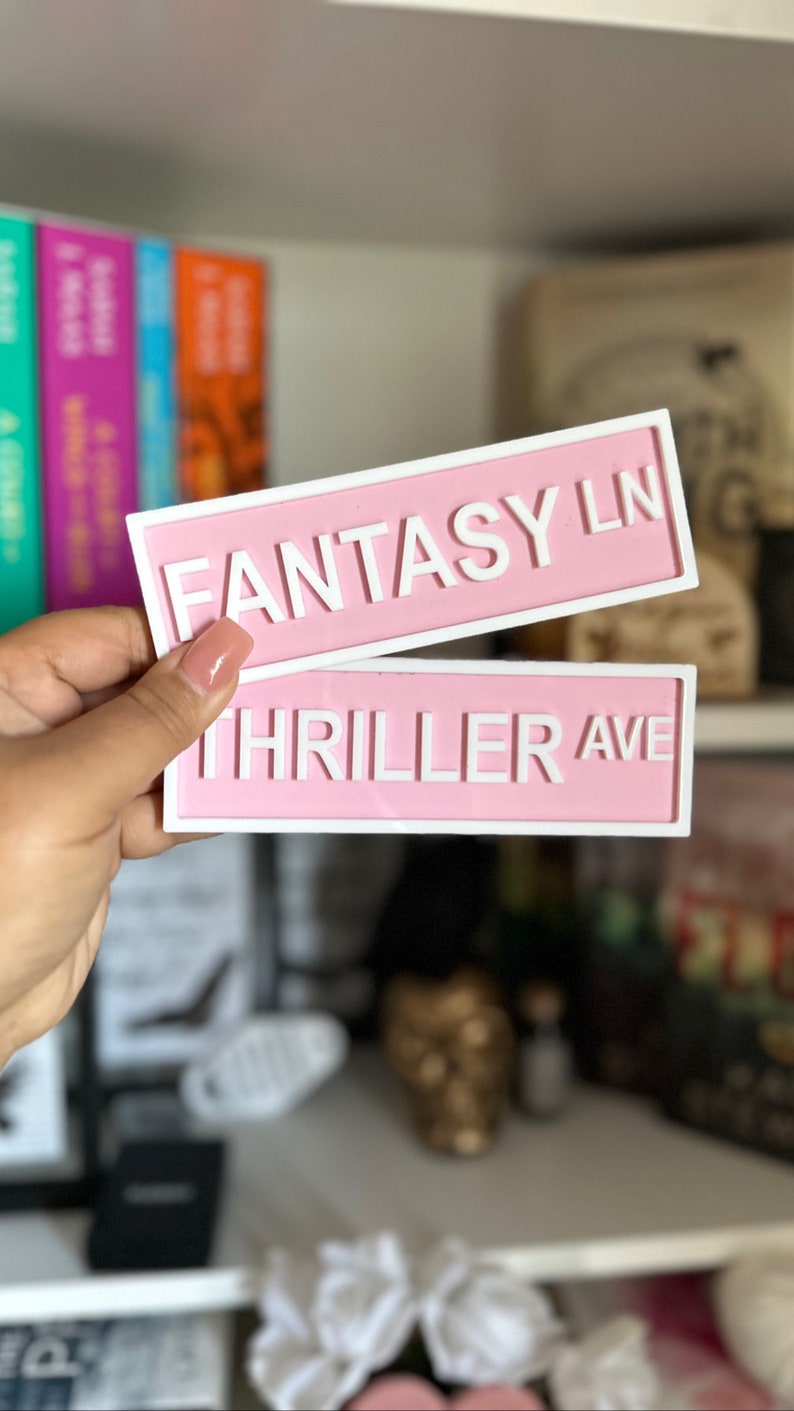 Library Sign | Street Sign | Book Sign | Bookish Decor - Etsy