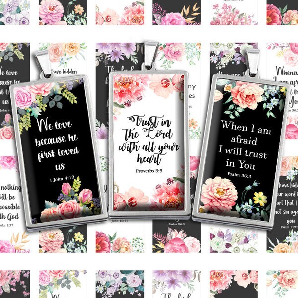 Domino Pendant - Etsy