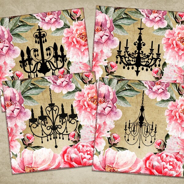 Chandelier Printable - Etsy