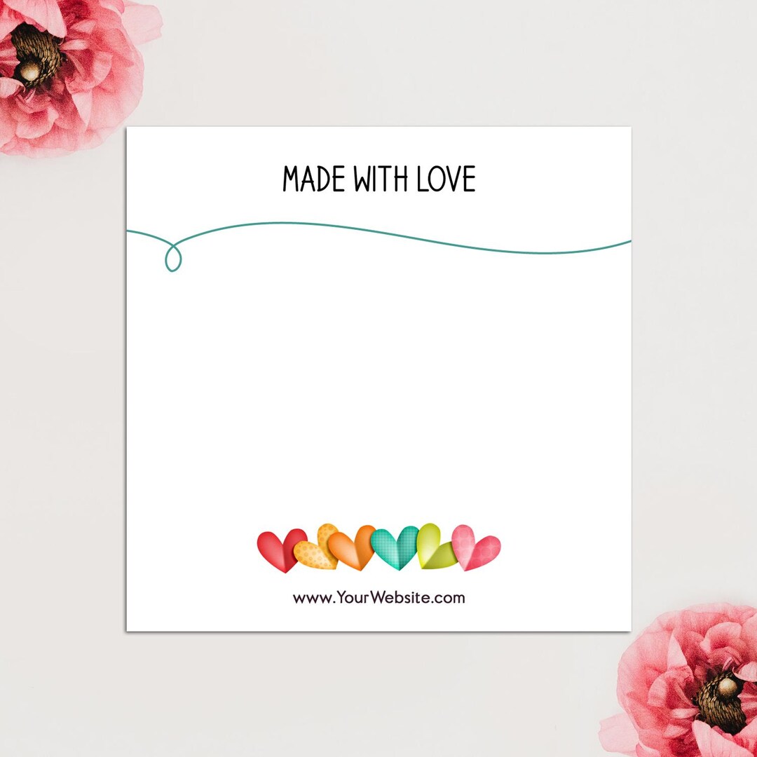 Custom Jewelry Backing Cards Template Printable Bracelet Necklace ...