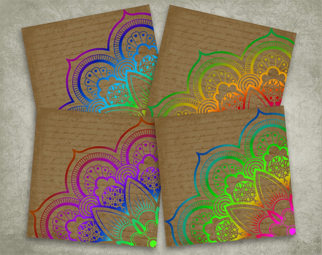 Images for Coasters MANDALA Printable Download 3.8x3.8 Inch - Etsy