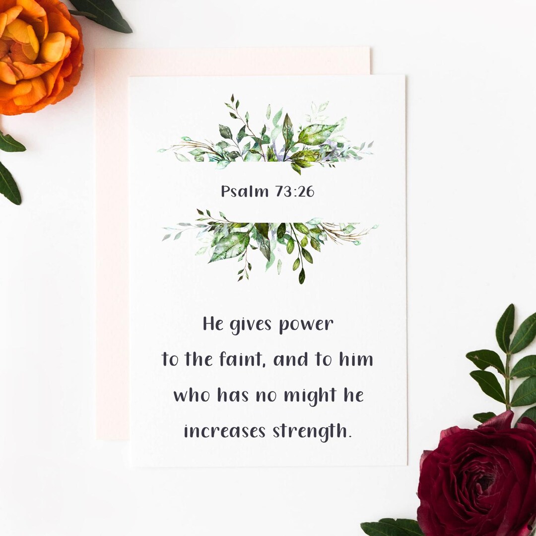 Printable Bible Verses Cards Christian Scripture Greeting Cards ...