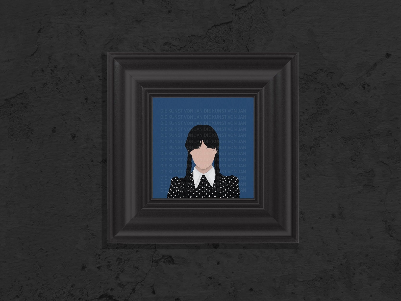 Wednesday Addams Portrait, Wednesday Poster