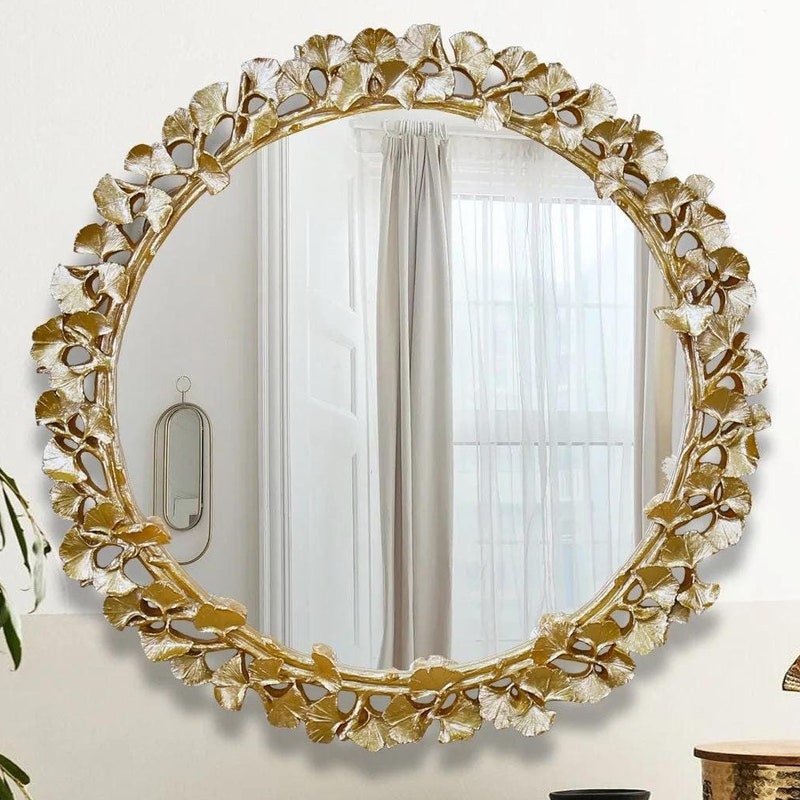 Gold Mirror - Etsy