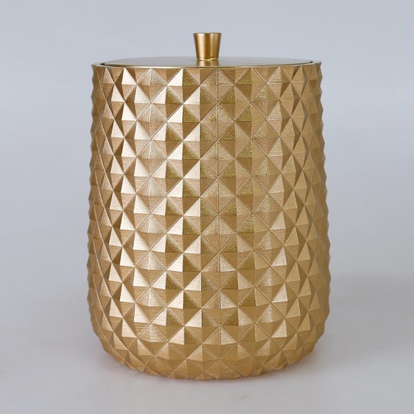 Painted Trash Can - Etsy