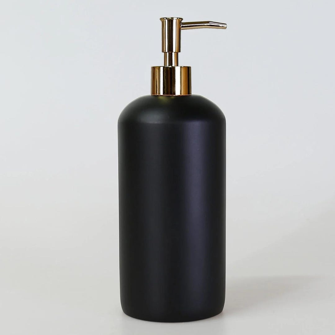Smooth Collection Extra Large Liquid Soap Dispenser – Refillable Pump ...