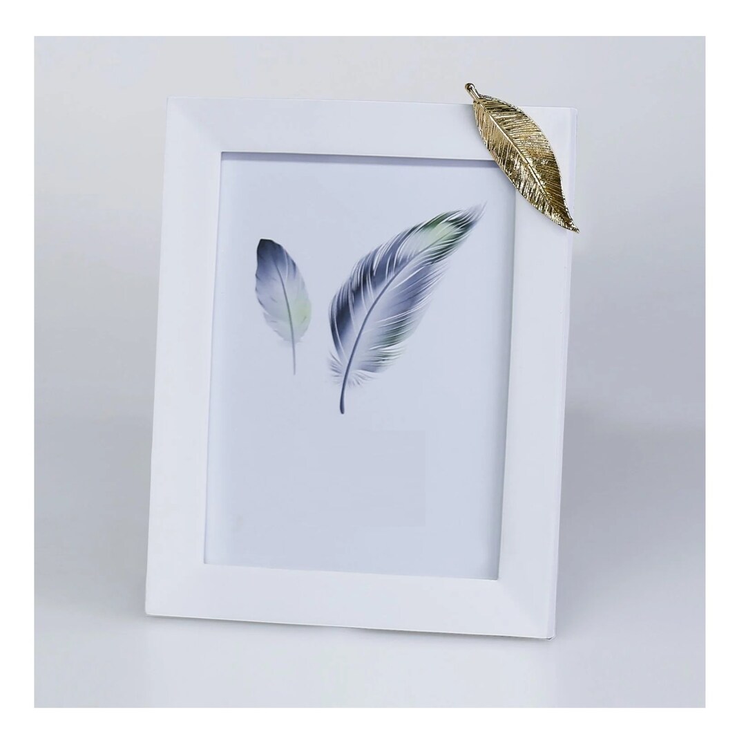 Leaf Picture Frames in White Color - Etsy