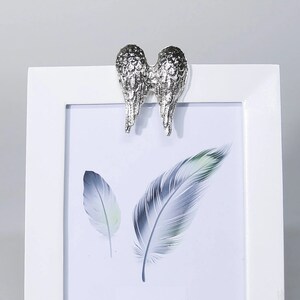 Angel Wings Picture Frame in White Color - Etsy