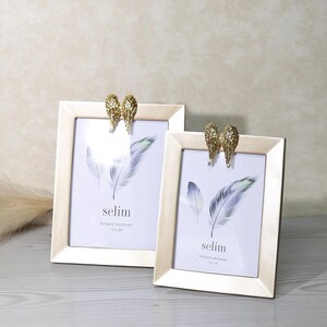 Angel Wings Picture Frame in White Color - Etsy