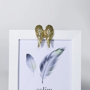 Angel Wings Picture Frame in White Color - Etsy