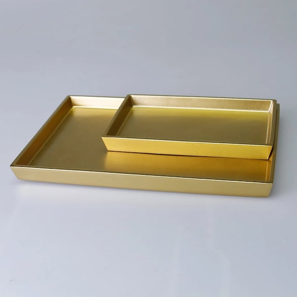 Gold Tray - Etsy