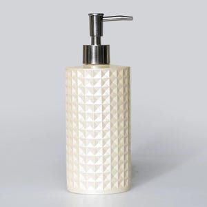 Neptune Liquid Soap Dispenser With Manual Pump in White Color - Etsy