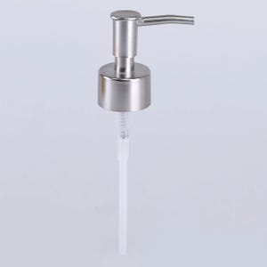 Ocean Liquid Soap Dispenser With Manual Pump in Black and Silver Color ...