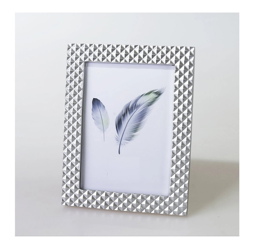Pyramid Picture Frame in Silver Color - Etsy