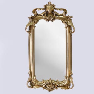 Royal Rectangular Shape Set of 3 Mirrors / Vintage-inspired Ornate Wall ...