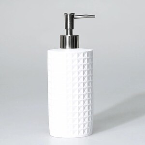 Neptune Liquid Soap Dispenser With Manual Pump in White Color - Etsy