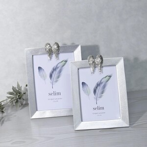 Angel Wings Picture Frame in White Color - Etsy