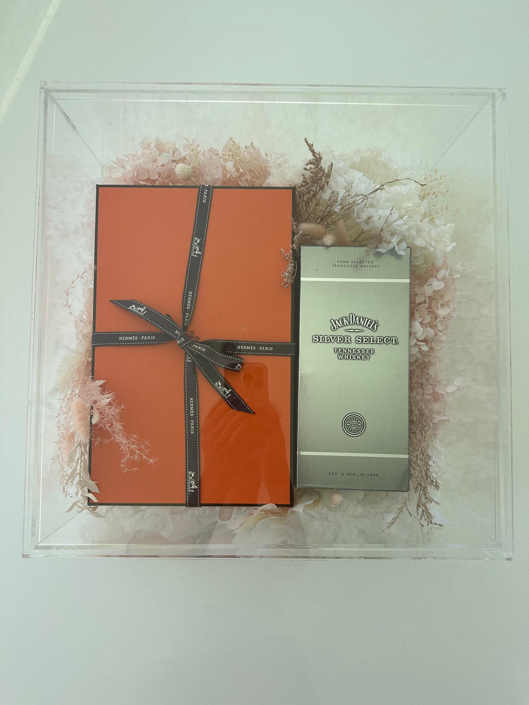 Extra Large Clear Acrylic Ghost Gift Box - Etsy