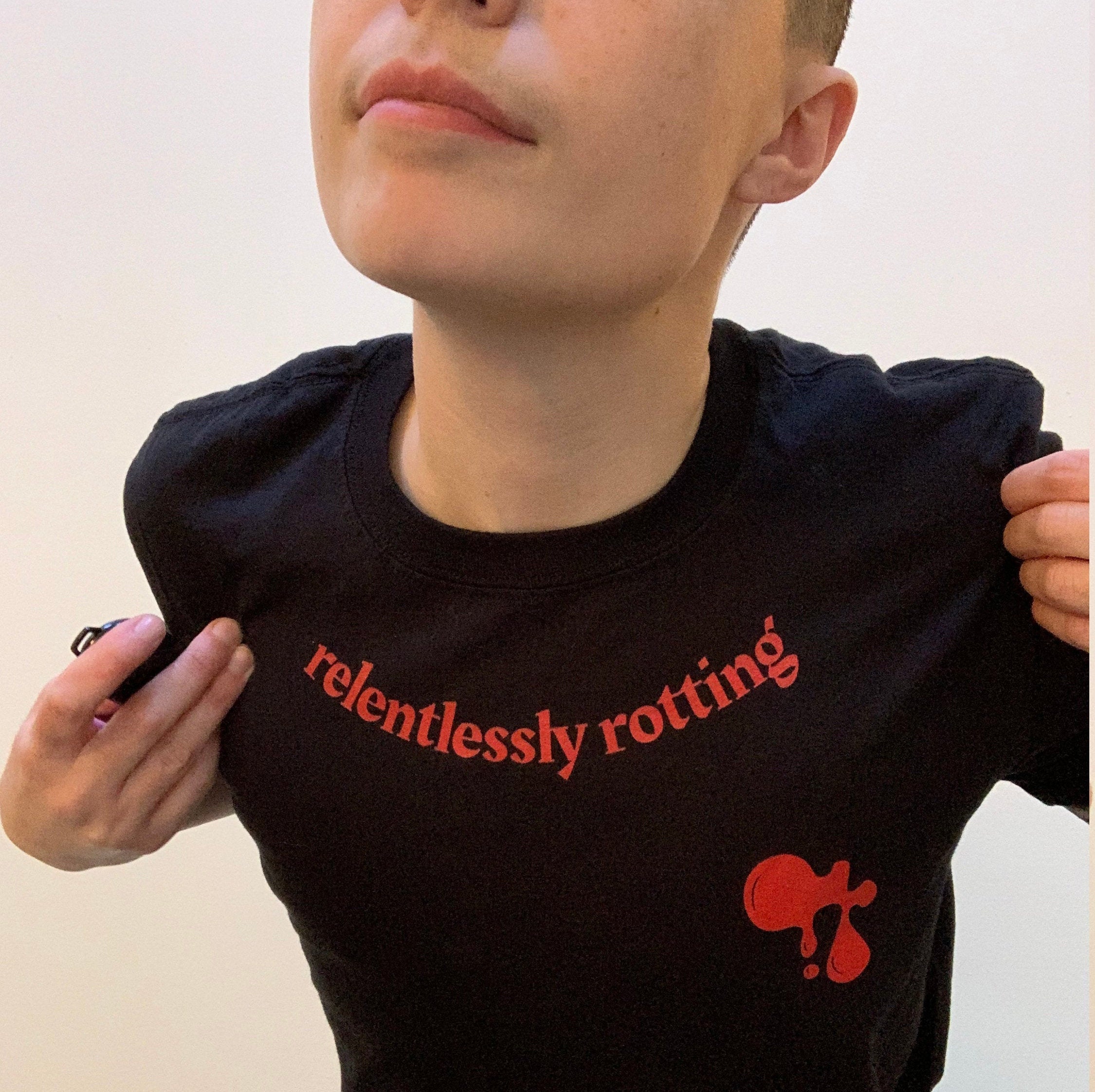 Relentlessly Rotting Shirt Nu Goth Pastel Goth Clothing - Etsy