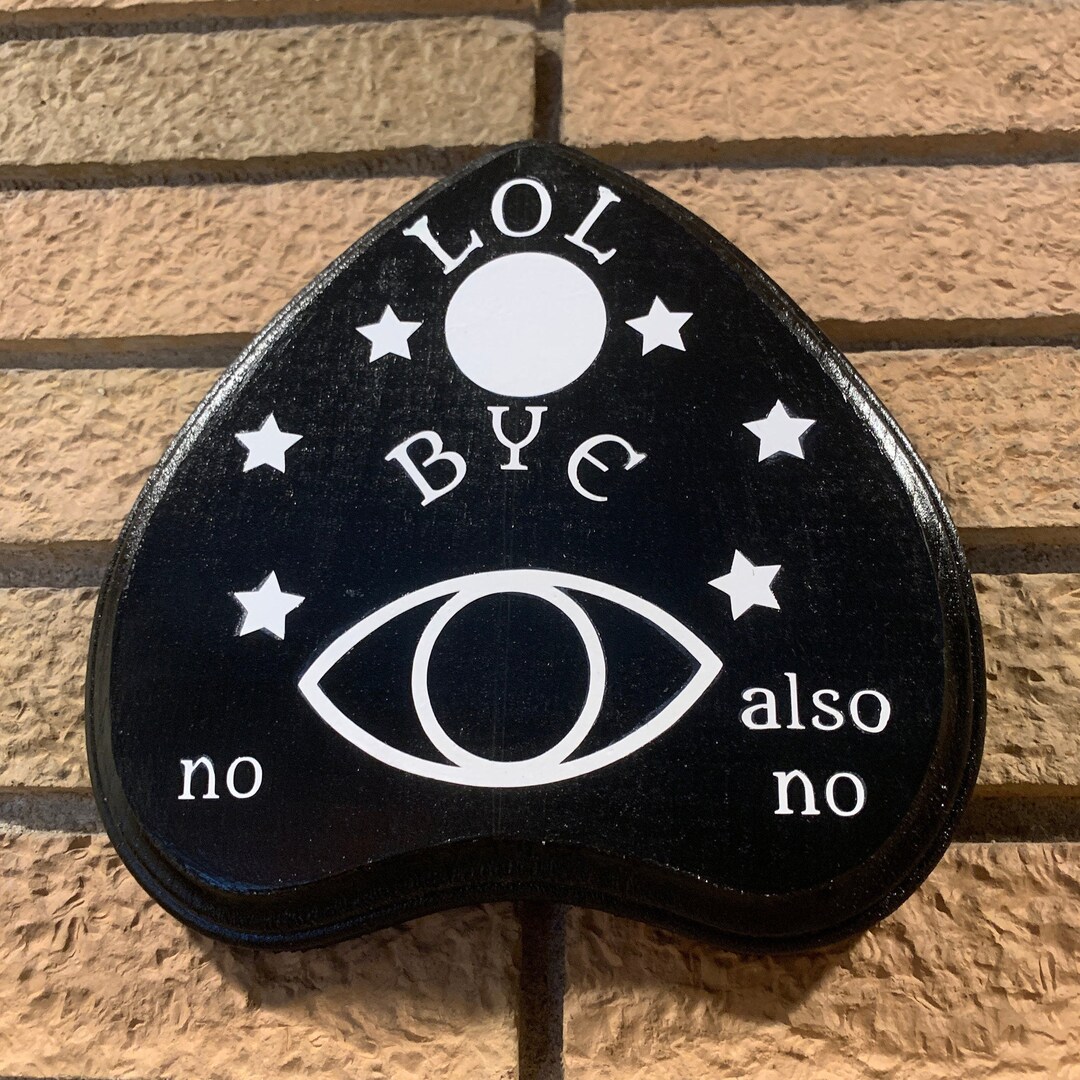 Planchette | Goth Home Decor | Pastel Grunge | Weird Stuff | Ouija | Dark Aesthetic | Witchy ...