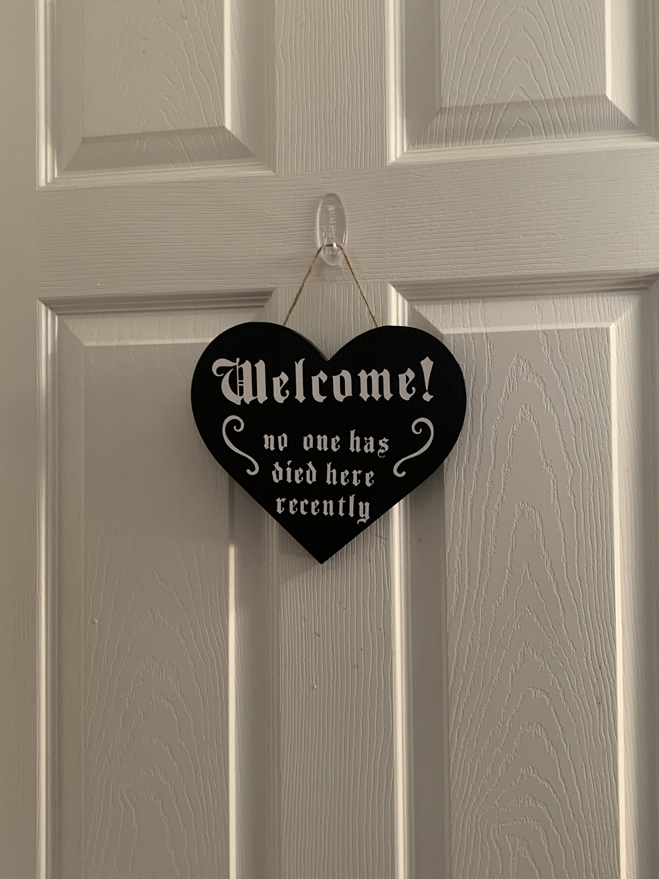 Welcome Sign Goth Home Decor Dark Humor Pastel Grunge - Etsy Canada