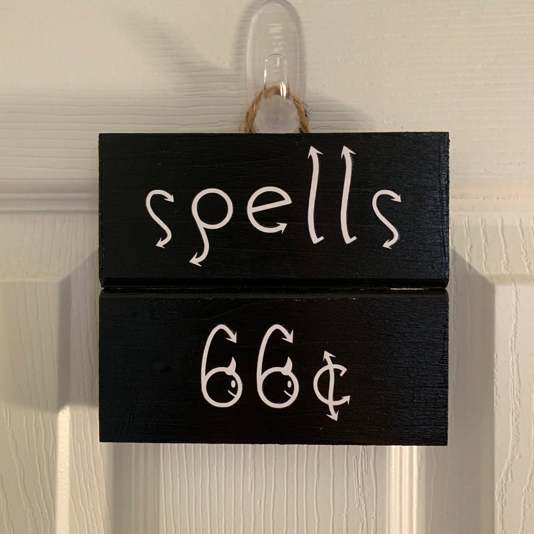 Magic Spells | Quirky Decor | Weird Stuff | Goth Room Decor | Witch ...