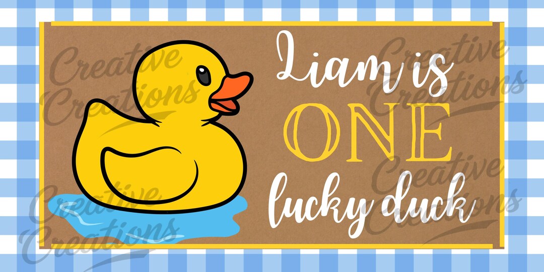 One Lucky Duck Bundle Template - Etsy
