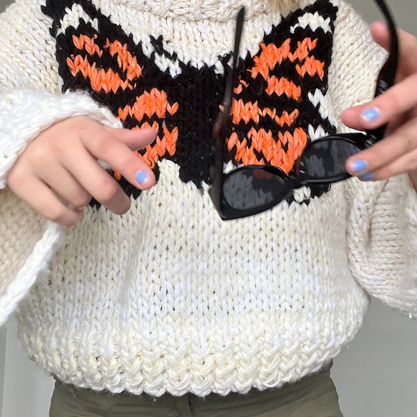 Sweater Knitting Pattern - Etsy UK