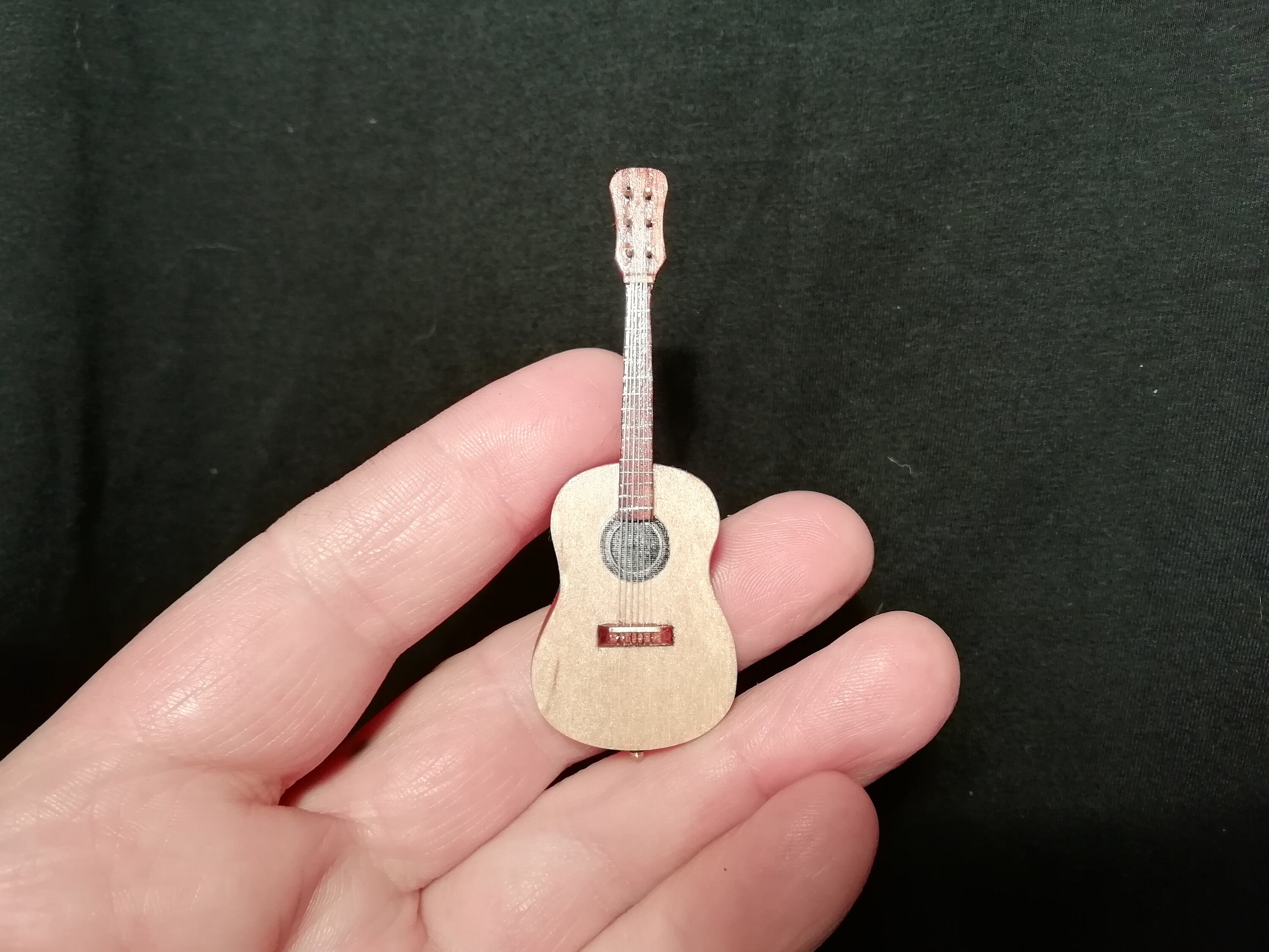 Miniature guitar | Etsy
