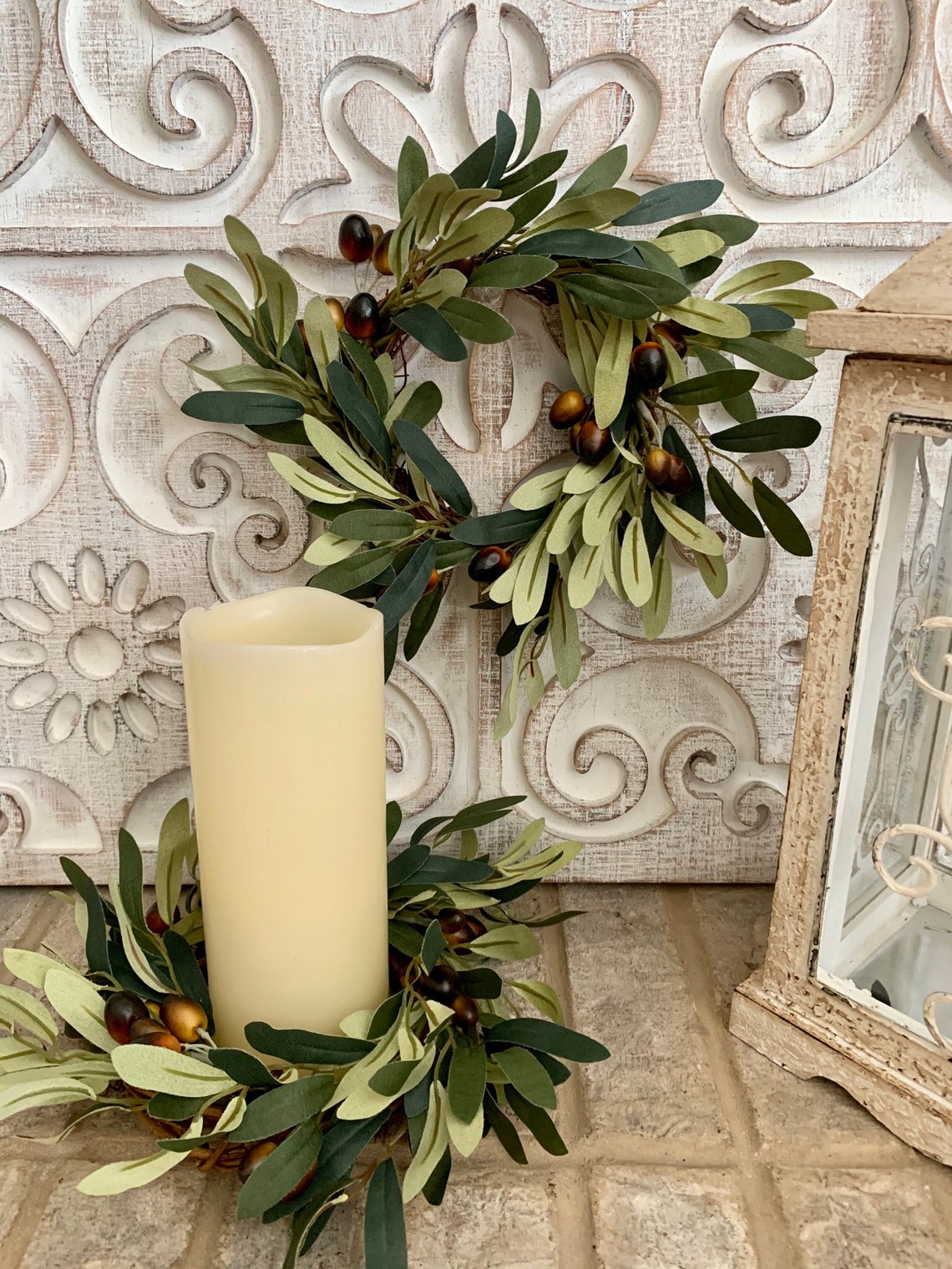 OLIVE LEAF SWAG, Mini Olive Leaf Swag, Olive Leaves Wreaths, Mini ...