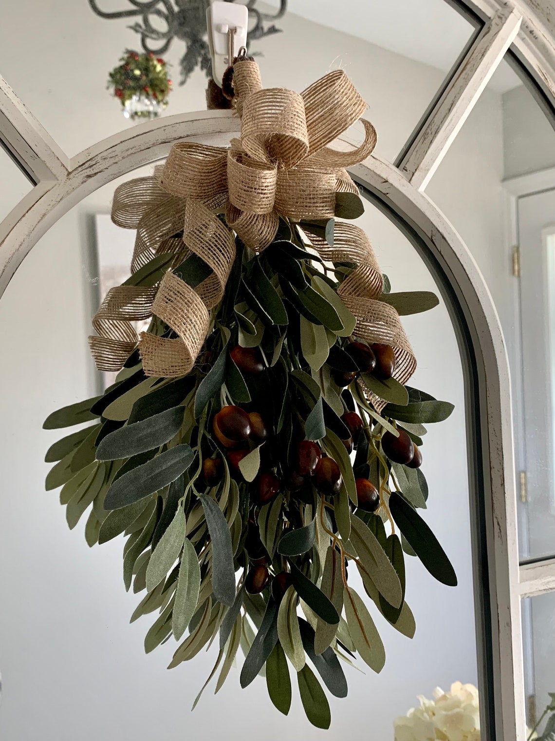 OLIVE LEAF SWAG, Mini Olive Leaf Swag, Olive Leaves Wreaths, Mini ...