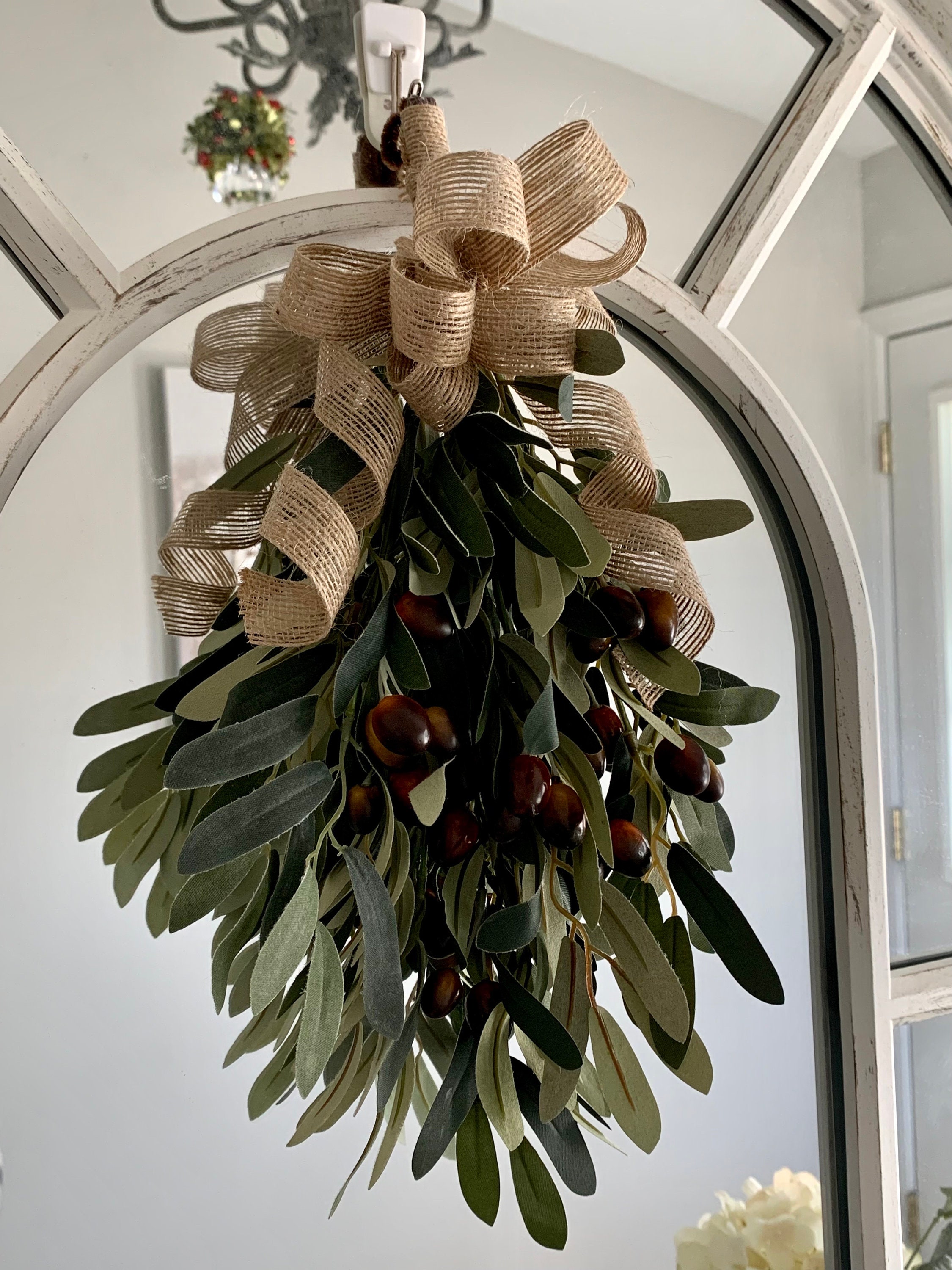 OLIVE LEAF SWAG, Mini Olive Leaf Swag, Olive Leaves Wreaths, Mini ...