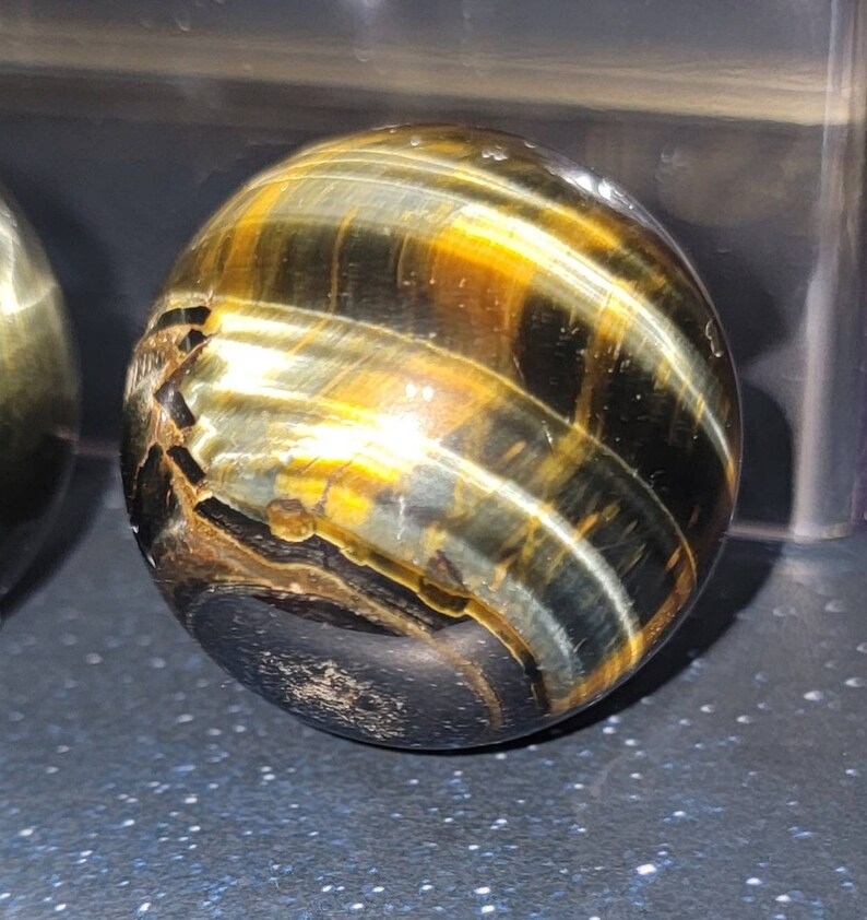 Blue Tiger Eye Sphere - Etsy