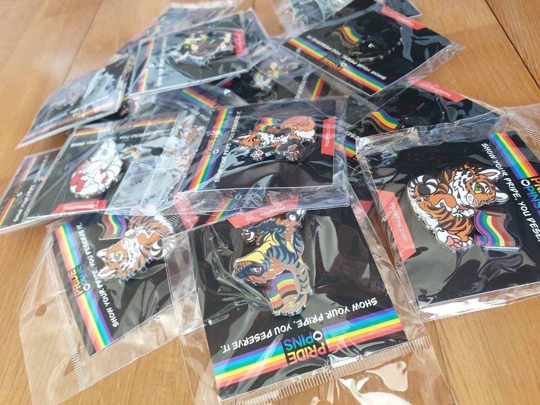 Fursona Pins QPOC / Philly Pride Pins - Etsy