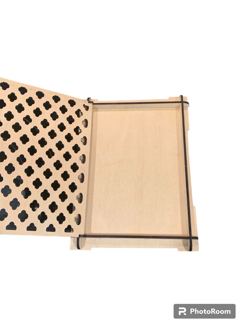 Digital Lattice Topped Gift Box Template Perfect for DIY Gifts - Etsy