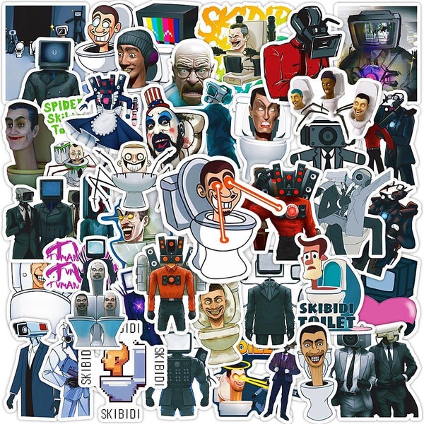 Toilet Sticker - Etsy