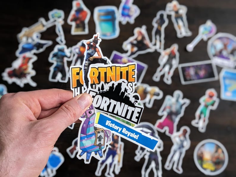 Battle Royale Gaming Stickers | 40-piece Decal Pack - Etsy