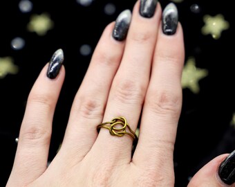Celtic Knot Ring - Etsy
