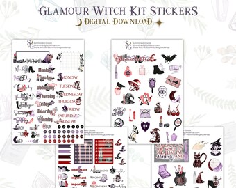 Glamour Stickers - Etsy