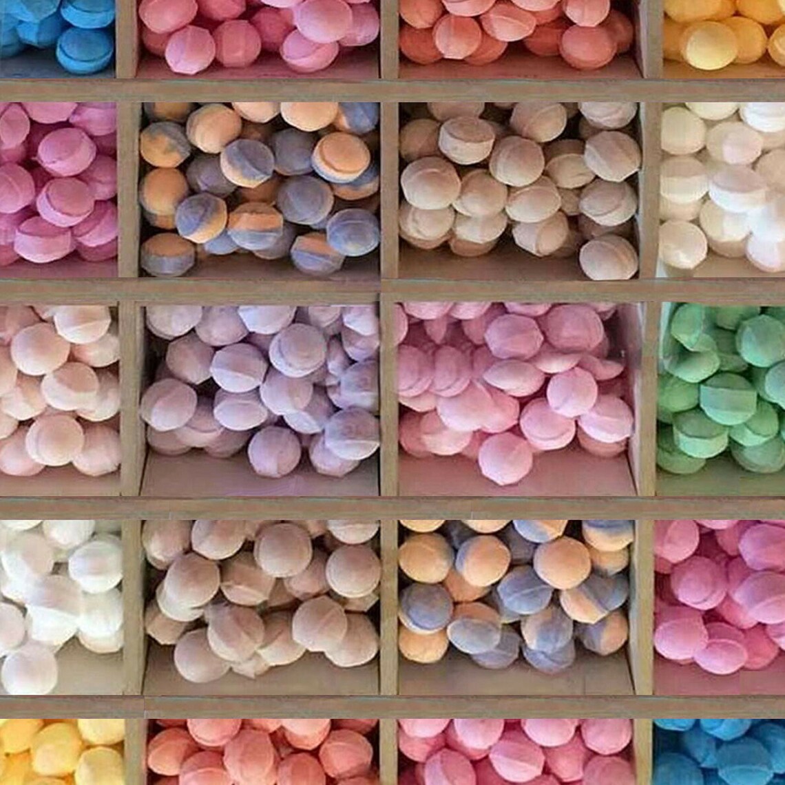 Bath Fizzers Mini Bombs Marbles Resealable Bag Pouch Gift Sleep Blend ...