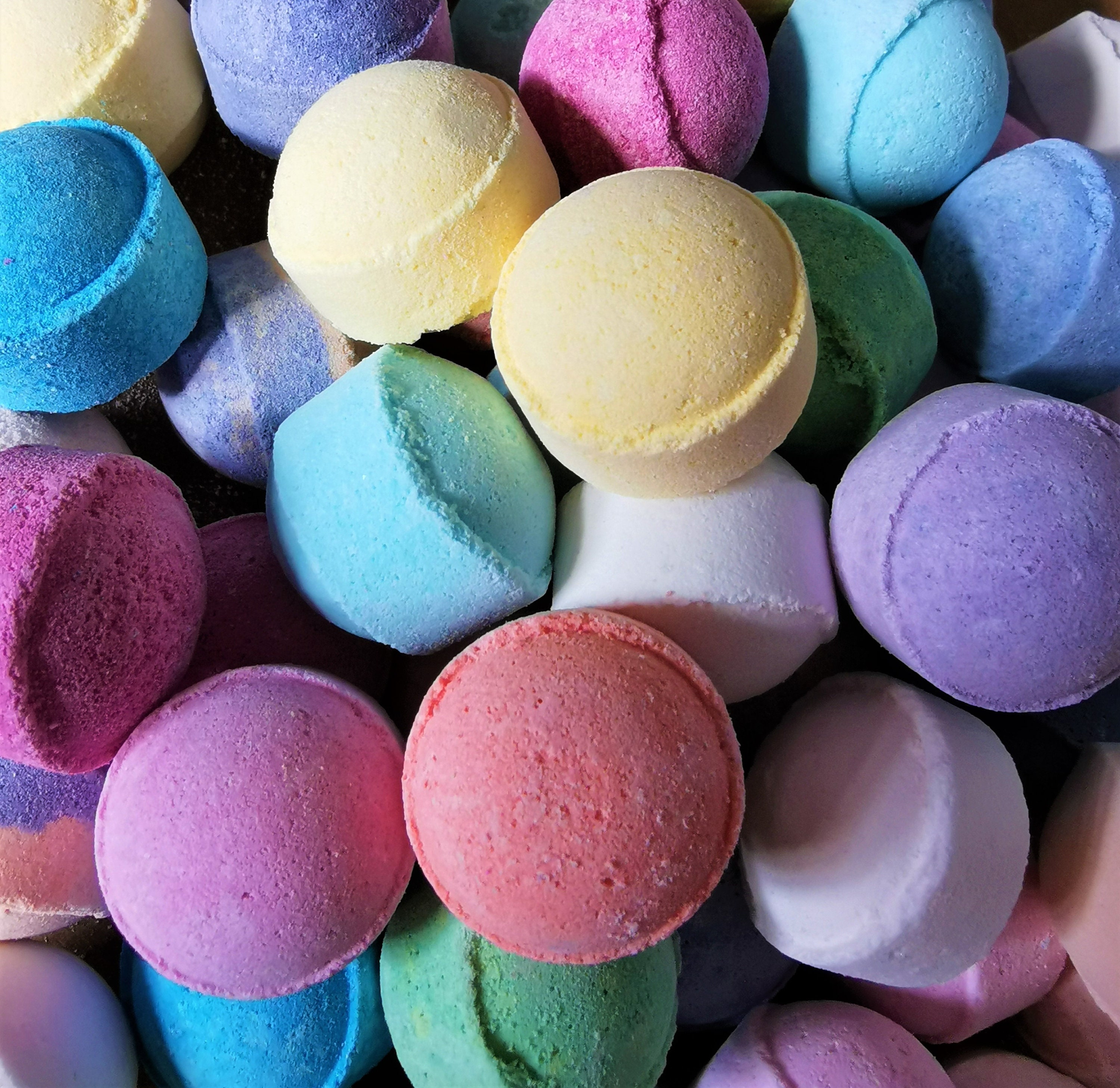 Bath Fizzers Mini Bombs Marbles Resealable Bag Pouch Gift | Etsy