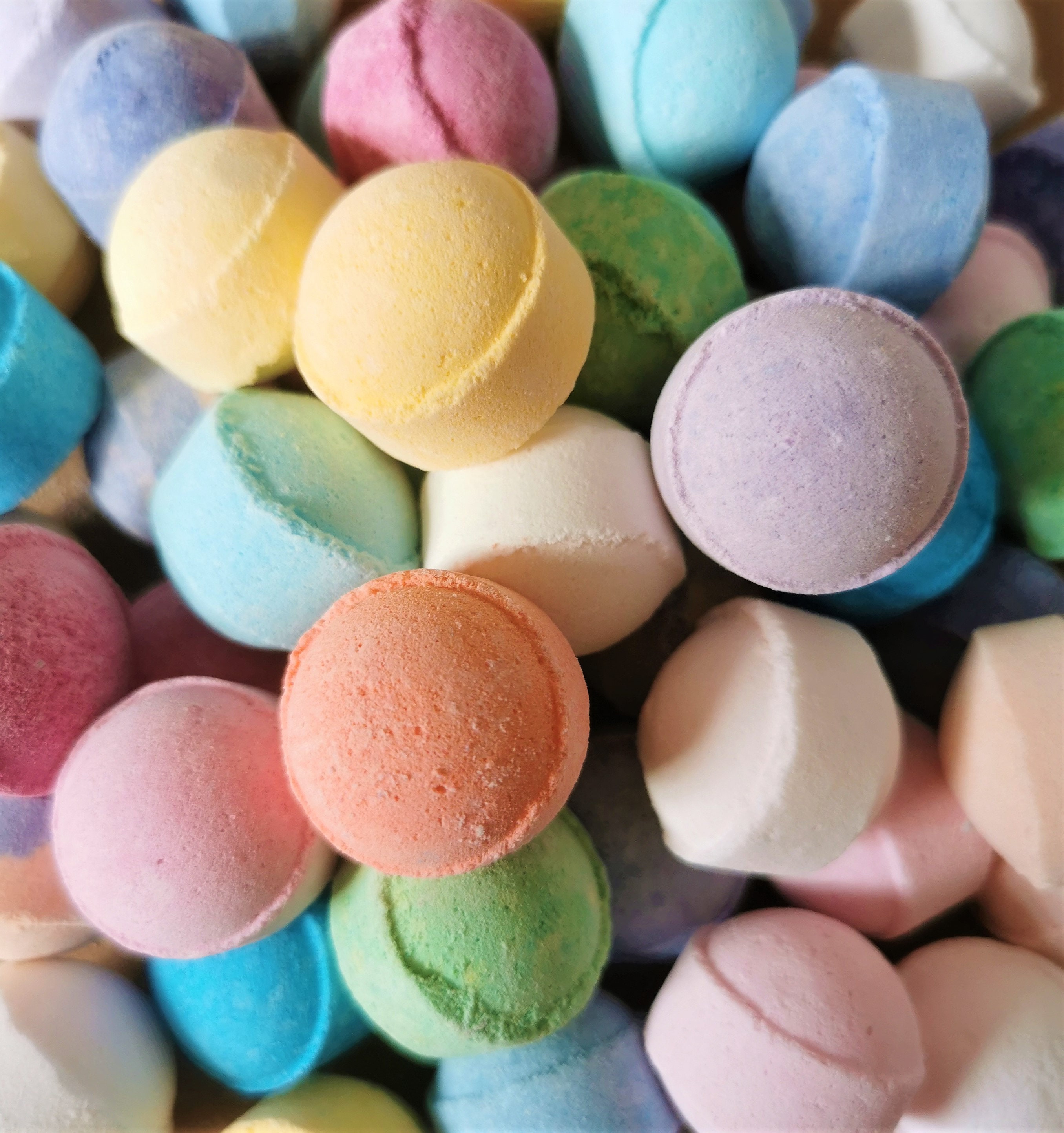 Bath Fizzers Mini Bombs Marbles Resealable Bag Pouch Gift | Etsy