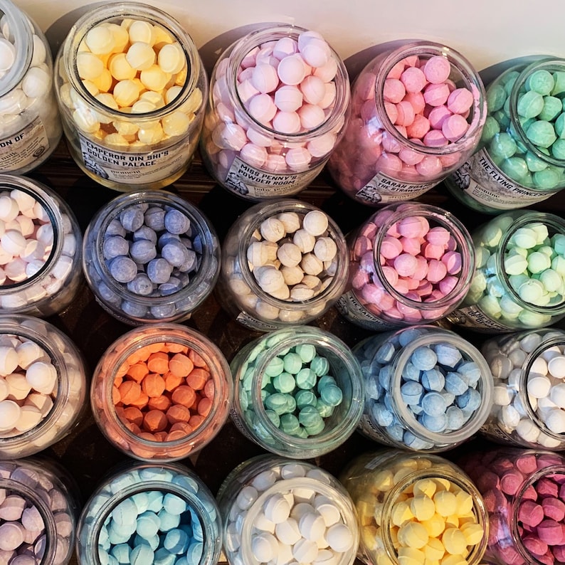 Mrs Bumblebath's Fancy Mixed Assortment Mini Bath Marbles | Etsy