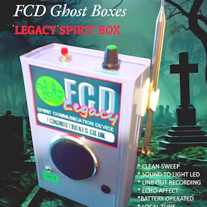 FCD Legacy Spirit Box: Ghost Communication Device - Etsy