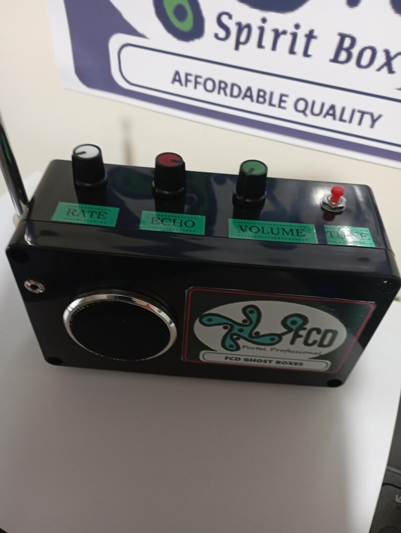 FCD Portal Pro Spirit Box: Ghost Hunting Equipment, Clean Sweep ...