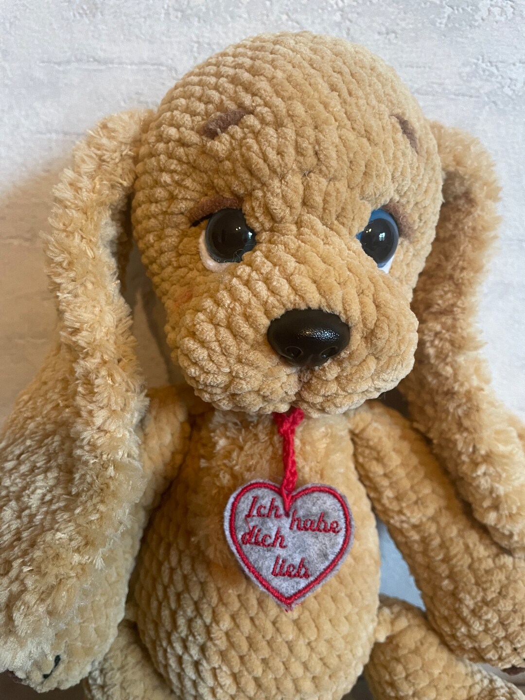 Crocheted Cocker Spaniel, Cuddly Dog, Handmade, Cute Toy Dog, Birthday ...