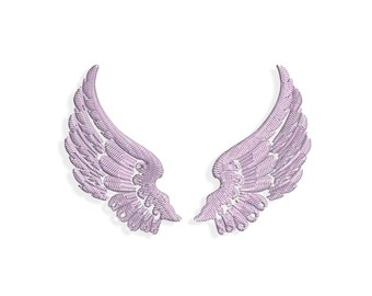 Wings Border Machine Embroidery Design Monogram Frame Design - Etsy